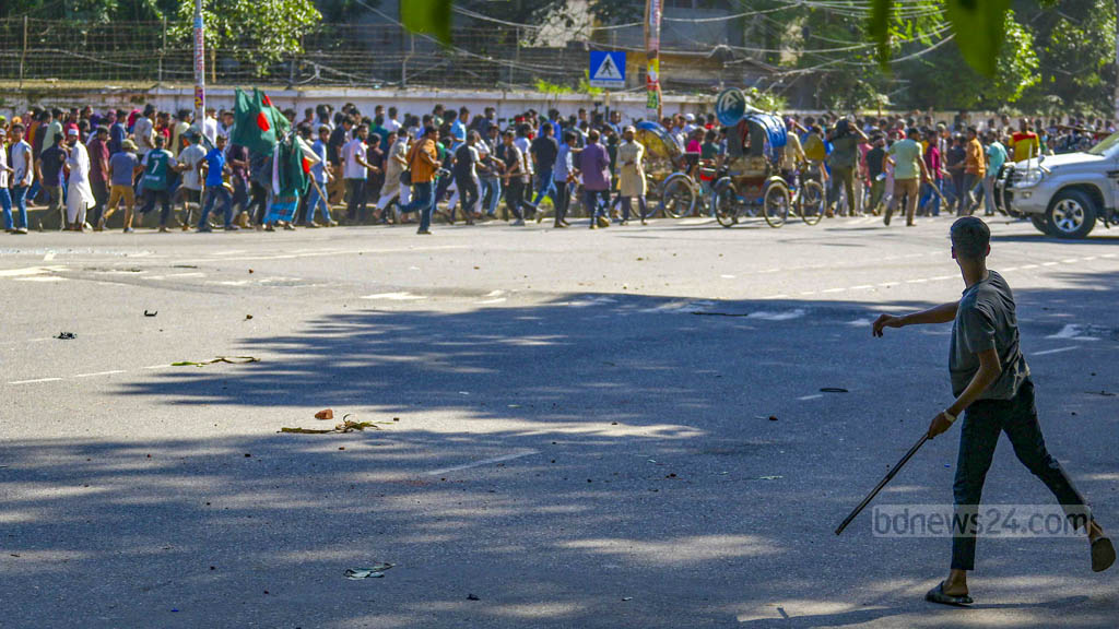 Attack on quota protesters