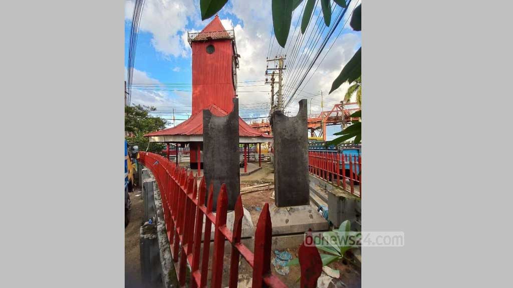 July memorial beside Ali Amjad Clock sparks row in Sylhet