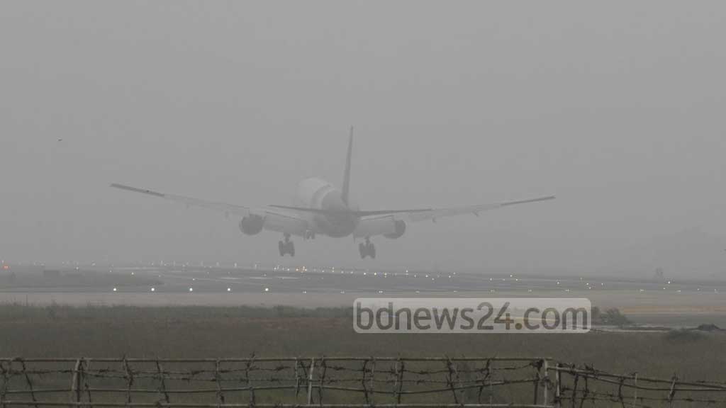 Fog: 8 flights unable to land in Dhaka