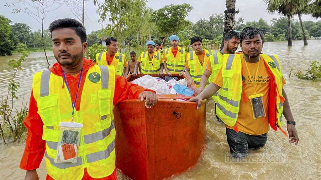 Over 34,000 affected by floods in 5 Feni Upazilas