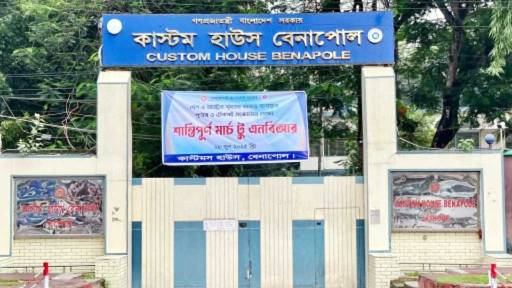 NBR protest halts customs services at land ports