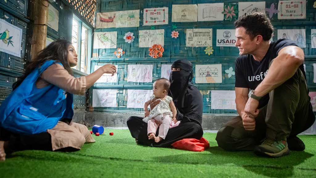 Inside Orlando Bloom’s unpublicised trip to Cox’s Bazar