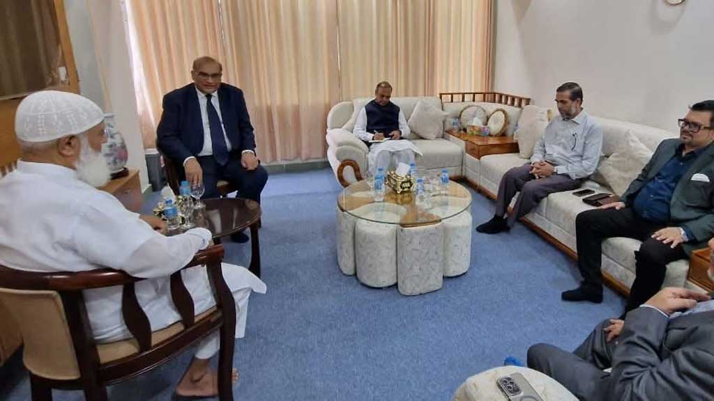 Pakistan high commissioner meets Jamaat chief