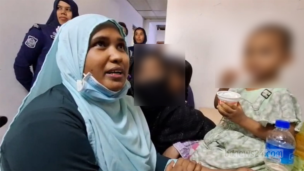 ‘Joy Bangla’ slogan lands woman, children in DB custody