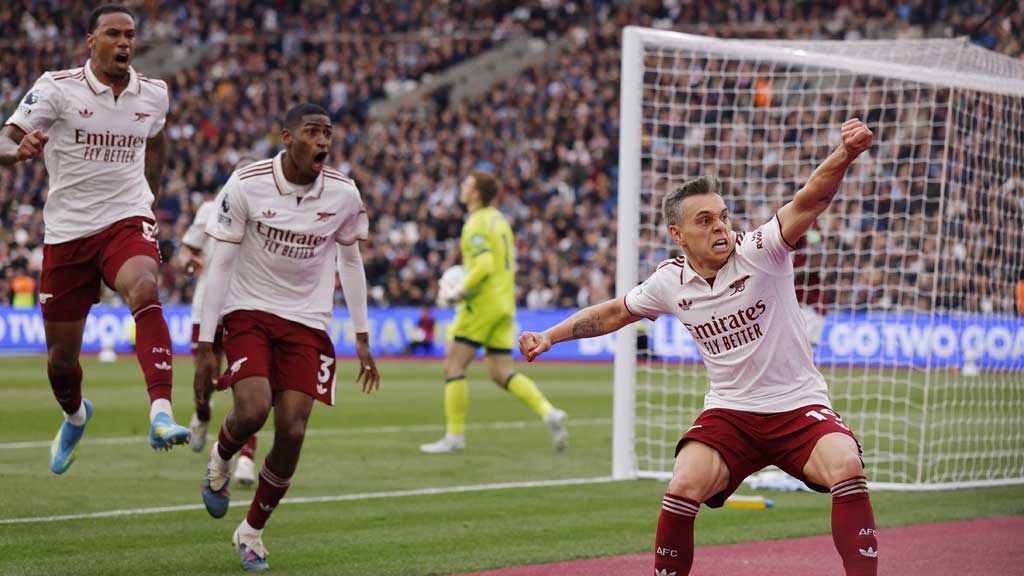 Trossard fires Arsenal past West Ham