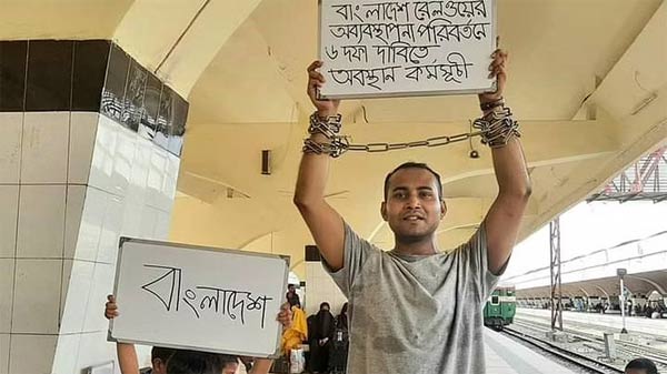 DU student Rony calls off protest over railway irregularities after two ...