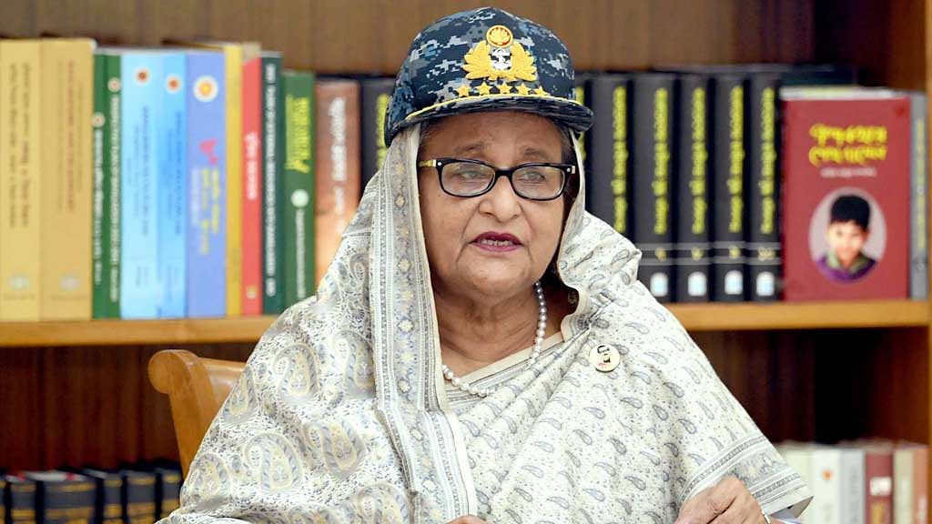 Hasina underscores commitment to bolstering armed forces