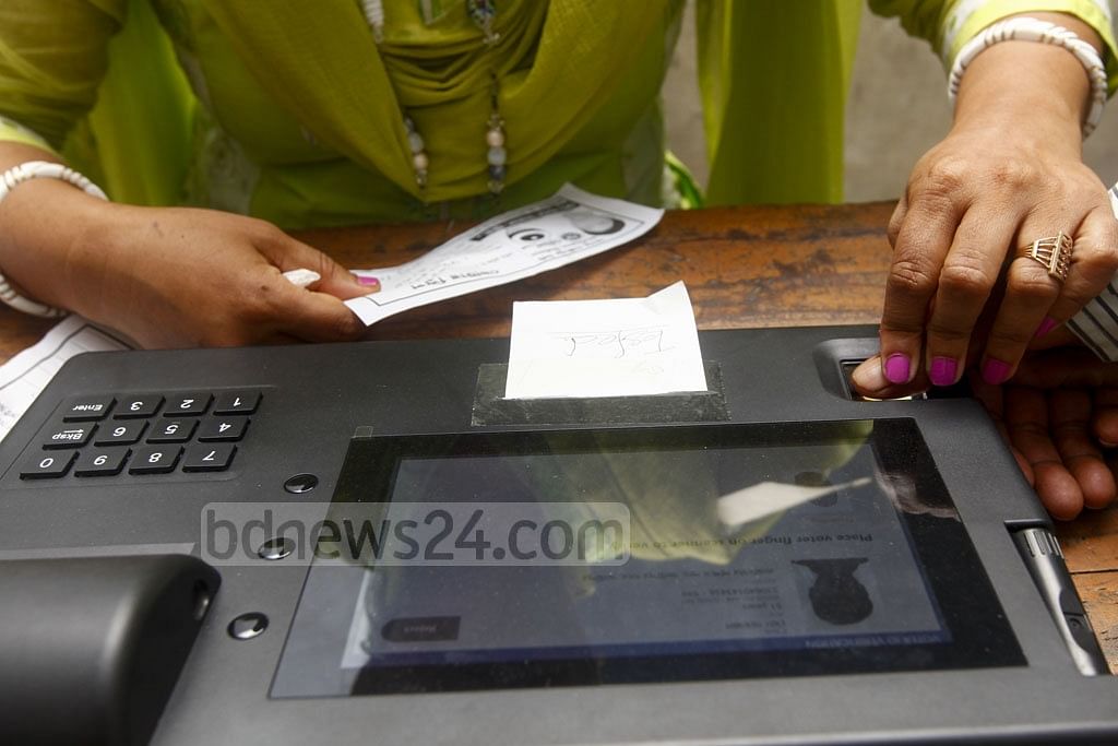 Is it possible to recount every vote in EVM? If so, then how?