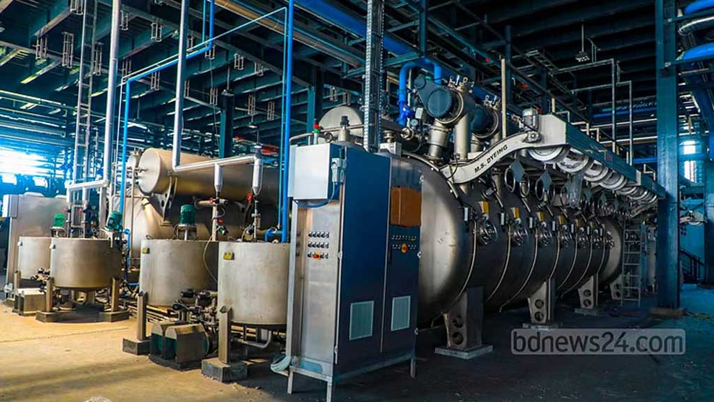 Deepening gas crisis halts production at new dyeing plant before launch ...