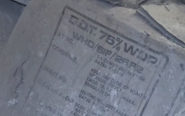 Bangladesh sends 480 tonnes of DDT, a stockpile of four decades, to ...