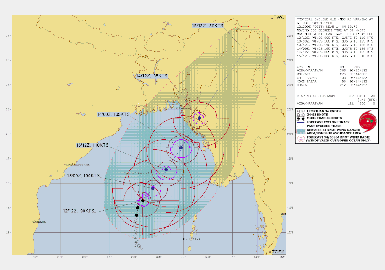 Bangladesh fears great danger from cyclone Mocha, prepares to evacuate ...