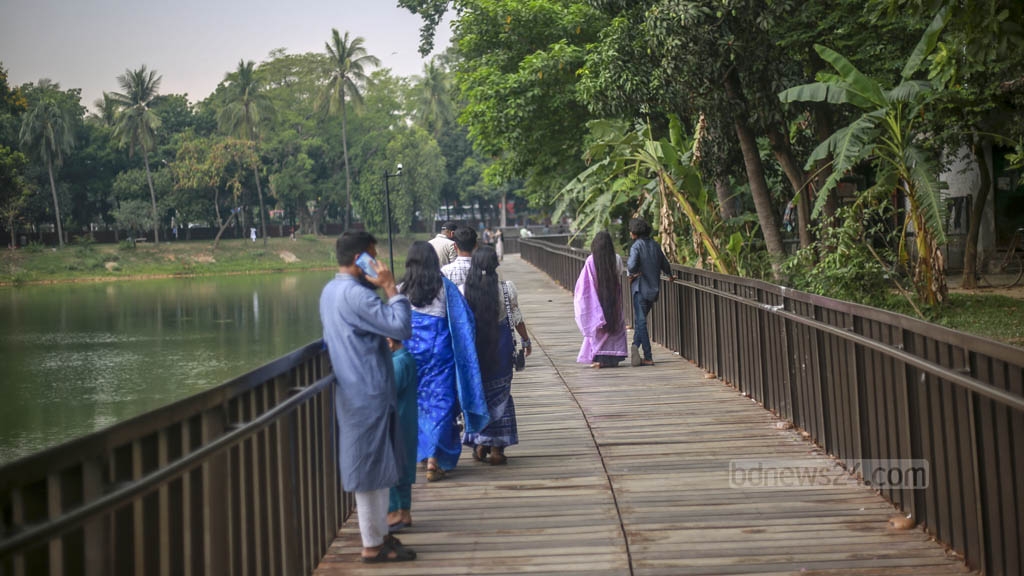New-look Ramna Park comes alive with birds, squirrels and joggers
