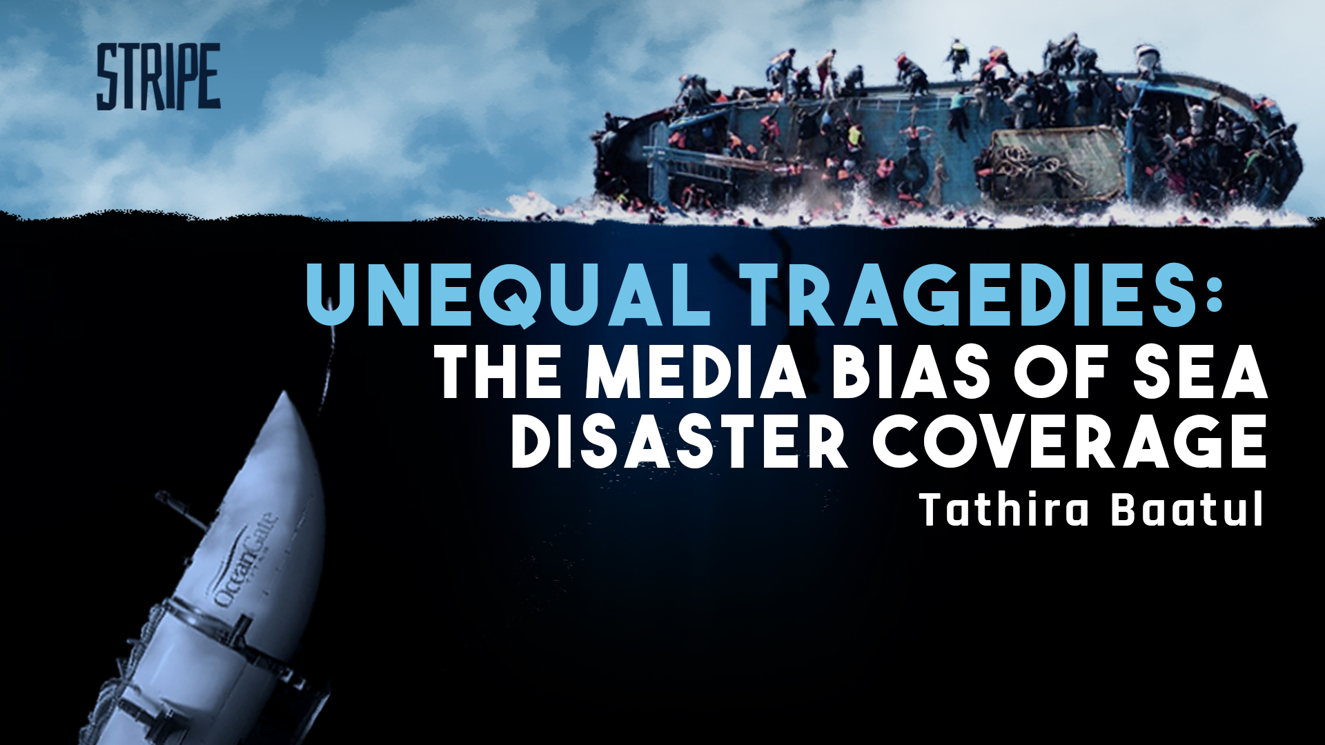 Unequal tragedies: The disturbing bias in the media's coverage of sea disasters