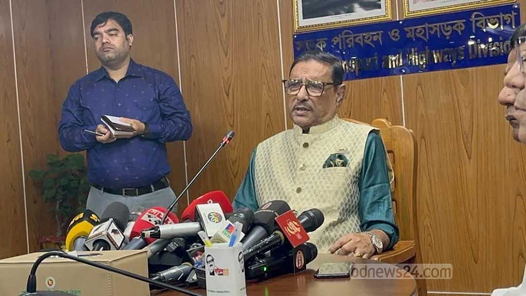 Ball in BNP's court over pre-election dialogue, says Awami League's Quader