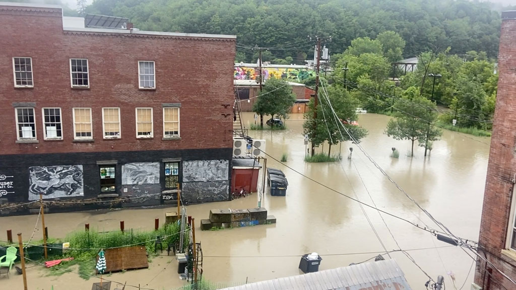 Flash floods rage in Vermont, New York; 50 rescued by swift boat
