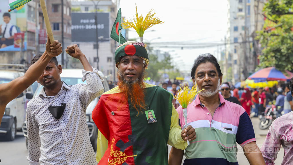Second day of BNP marches in Dhaka