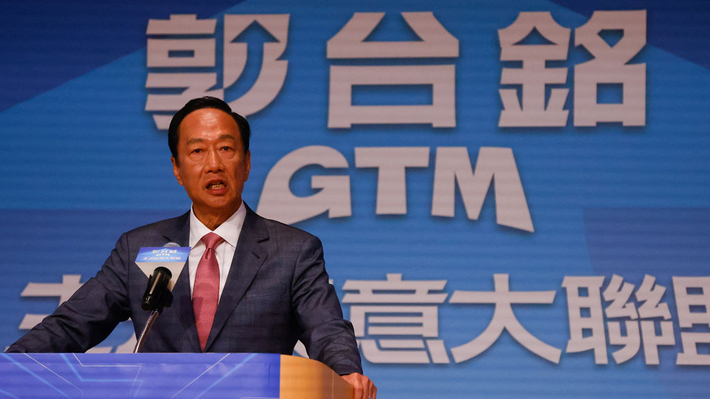 Terry Gou, the man who made iPhones, bids again to be Taiwan president