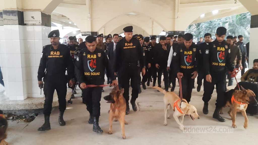 RAB deploys dog squad to secure railways