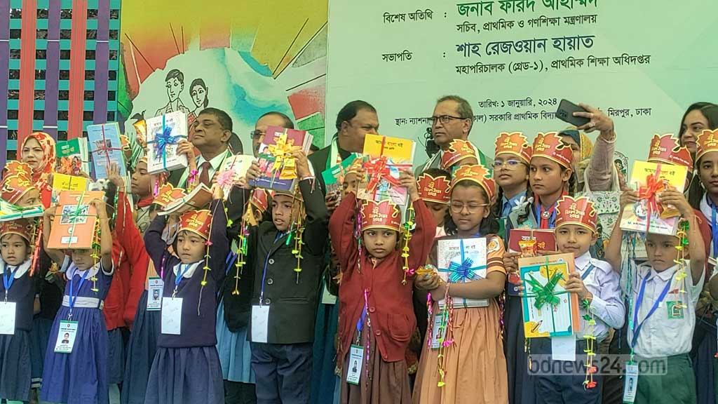 New year brings new textbooks for Bangladeshi students