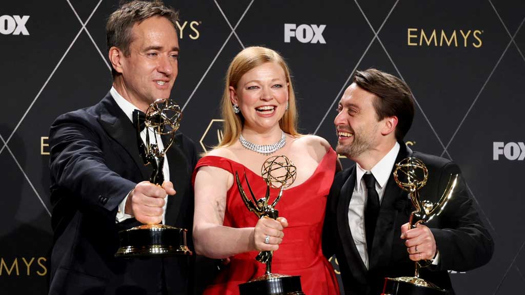'Succession,' 'The Bear' win big at TV's Emmy awards
