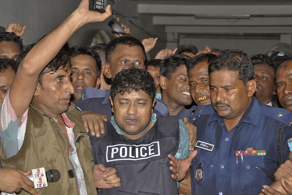 Rana on dock for murder