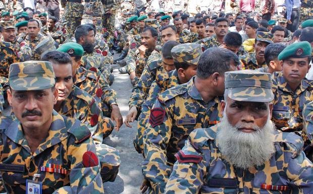 6000 troopers convicted of mutiny