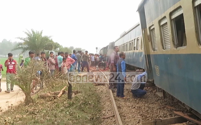 Sylhet train services resume 16 hours after derailment of Upaban Express