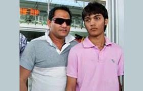 azharuddin son