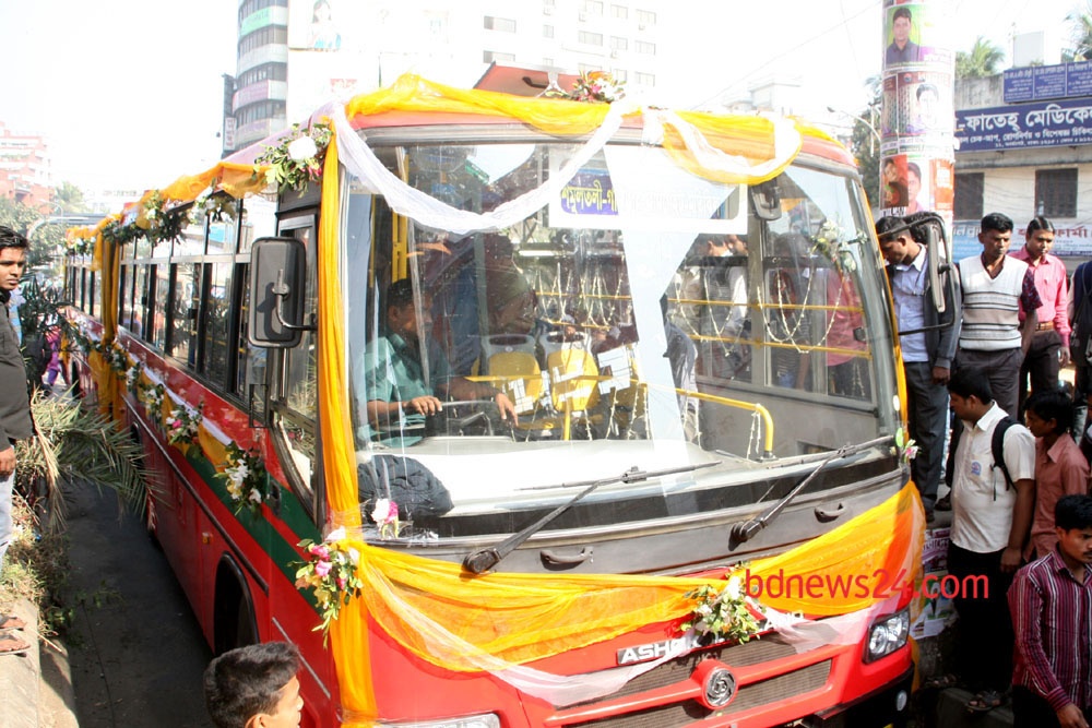 Articulated buses launched