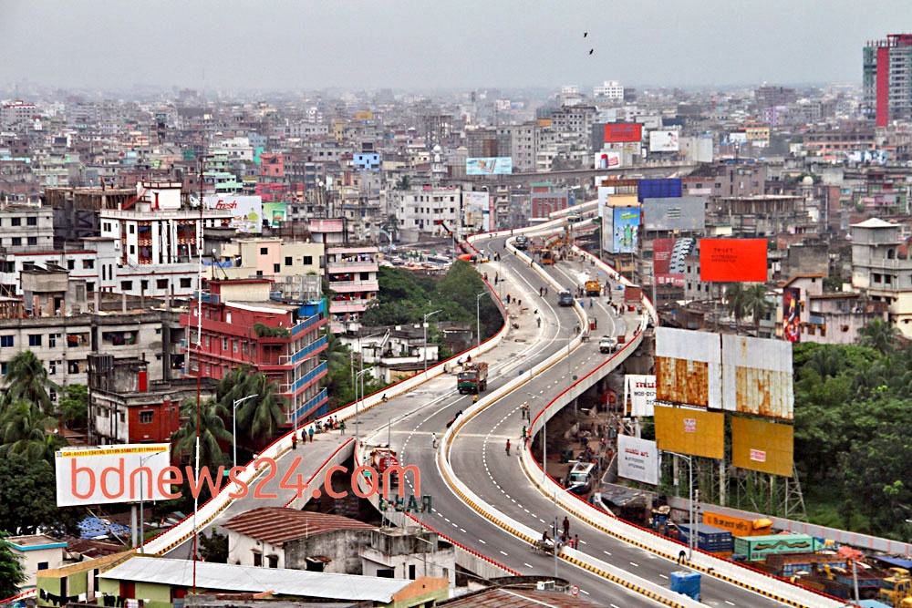 Mayor Hanif flyover opens