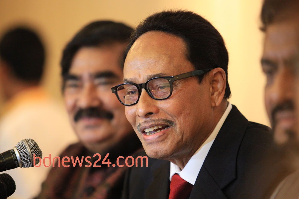 Ershad quits Grand Alliance