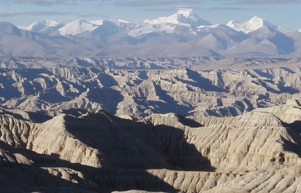 How the Tibetan plateau basin lost height