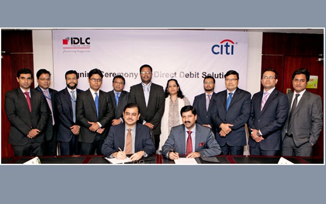 Citi, IDLC sign direct debit agreement