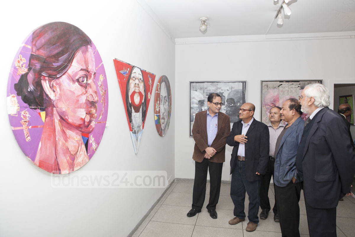 Woman comes alive in Ranajit Das brushstrokes