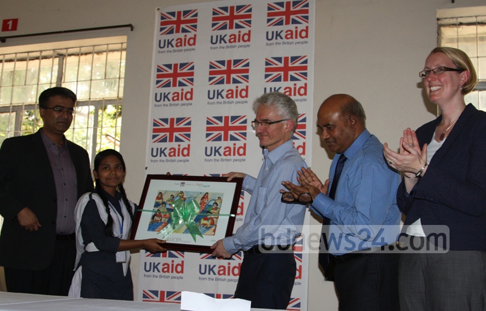 DFID Permanent Secretary visits UCEP in Dhaka