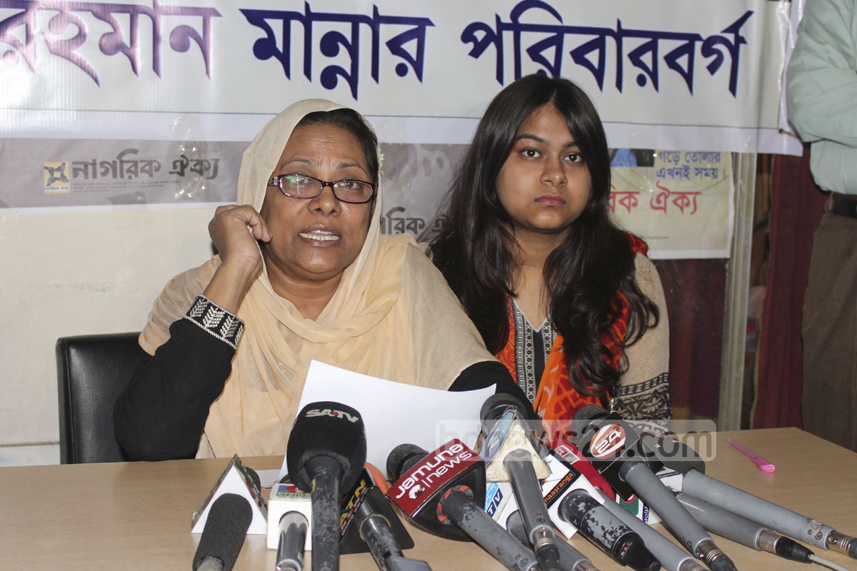 Nagorik Oikya chief Manna’s family demands proper treatment for him