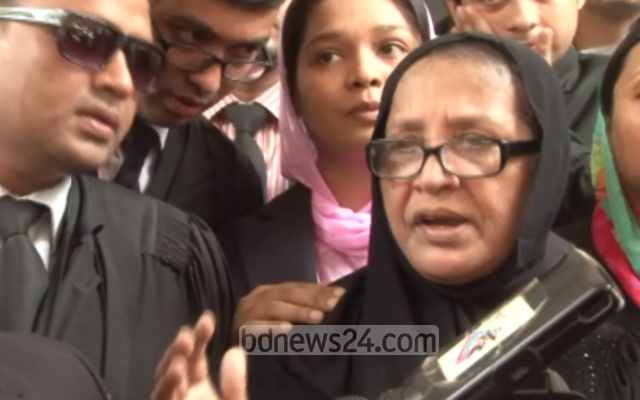 Shakila Farjana a victim of circumstances, says the lawyer’s mother
