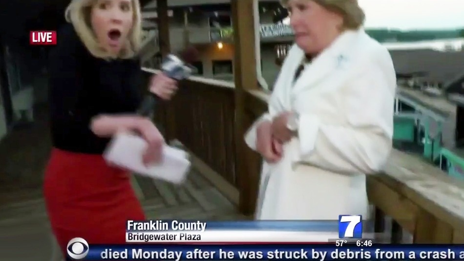 Two US television journalists fatally shot in on-air attack