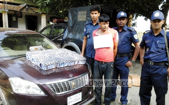 Phensedyl seized from car used by bureaucrat