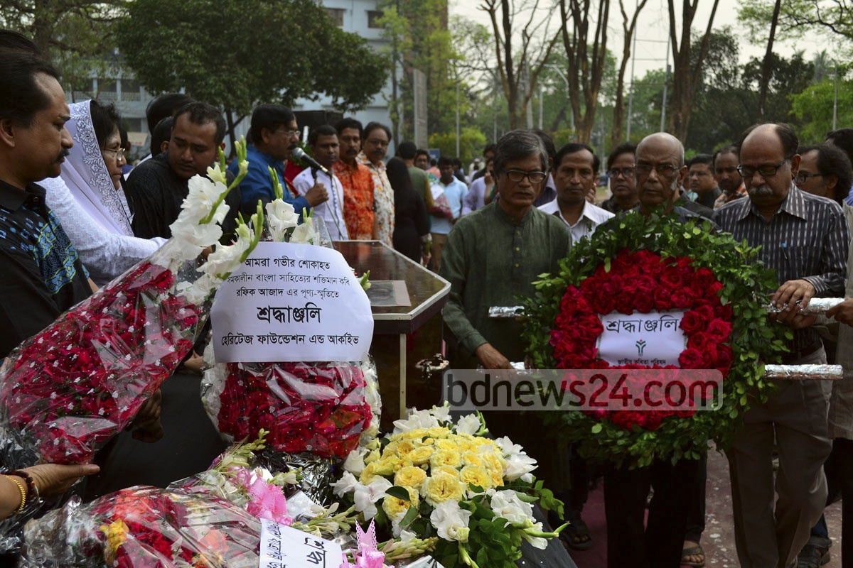 Goodbye Rafiq Azad, the poet of war and love