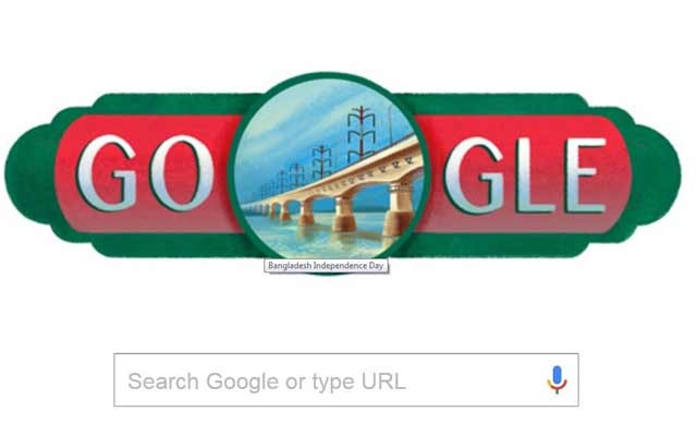 Google celebrates Bangladesh’s 45th Independence Day with doodle