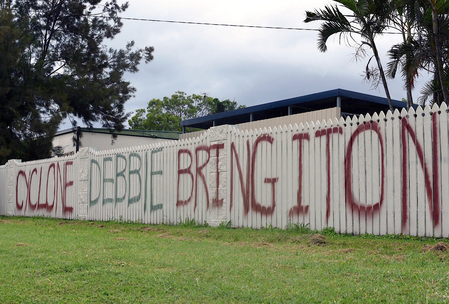 Thousands shelter as "screaming, howling" Cyclone Debbie hits north ...