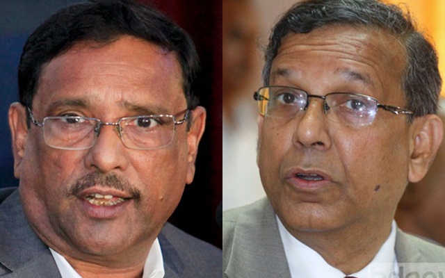 Ministers Obaidul Quader, Anisul Huq defend relocation of Lady Justice ...