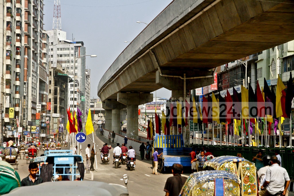 Long-awaited Mouchak-Moghbazar flyover opens in Dhaka