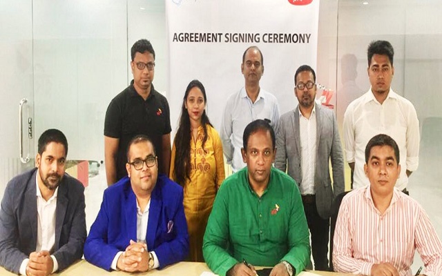 রবি ও সেবা ডট এক্সওয়াইজেড কর্পোরেট চুক্তি স্বাক্ষর