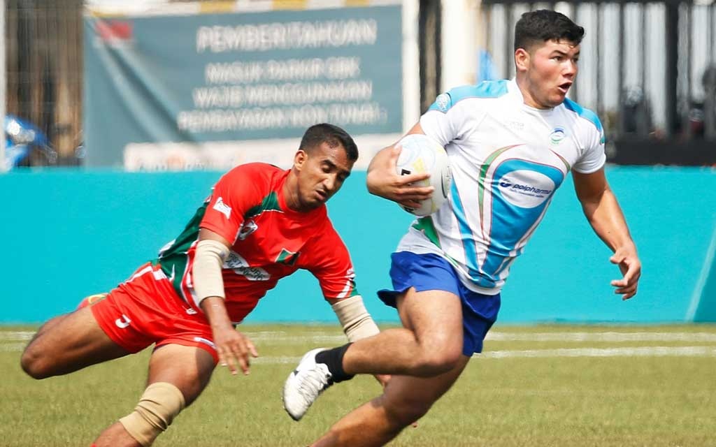 এশিয়া রাগবি সেভেনস ট্রফিতে ছেলেরা দশম, মেয়েরা নবম