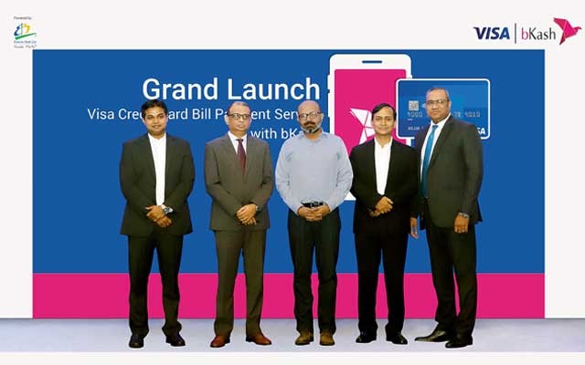bKash enables Visa credit card bill payment on its app