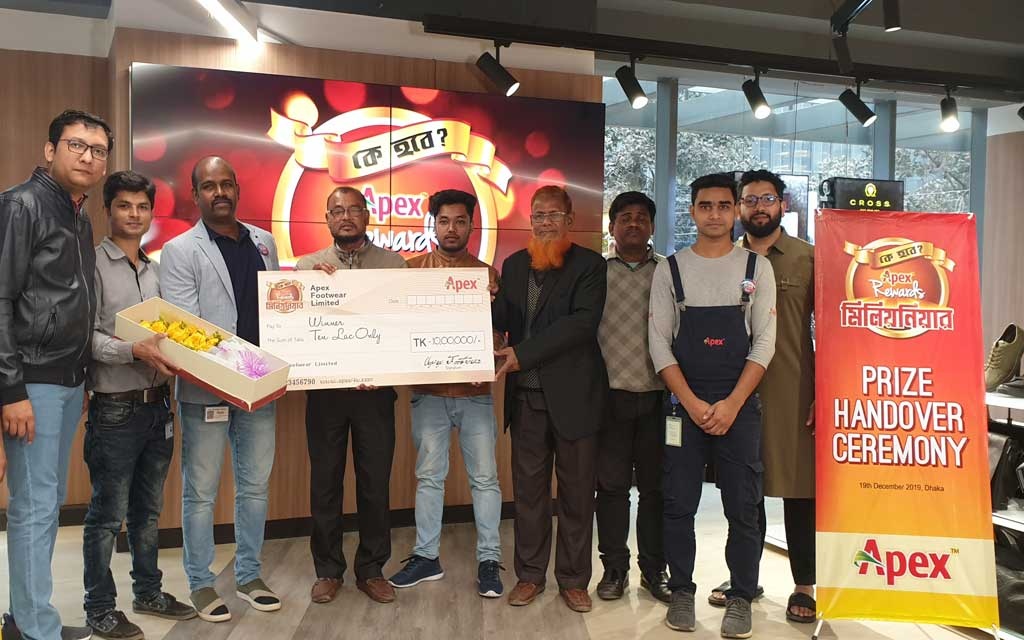 Rangpur man wins Tk 1 million in Apex Rewards Millionaire campaign