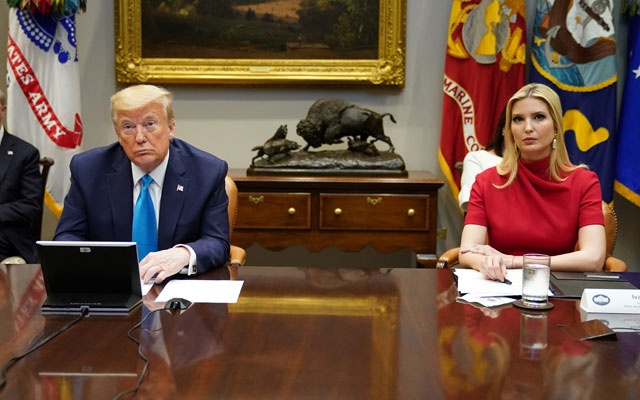 Ivanka Trump, disregarding federal guidelines, travels to New Jersey ...