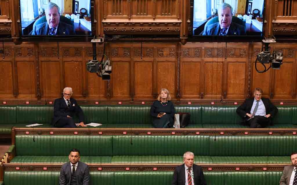 Britain's Zoom parliament makes an almost glitch-free debut